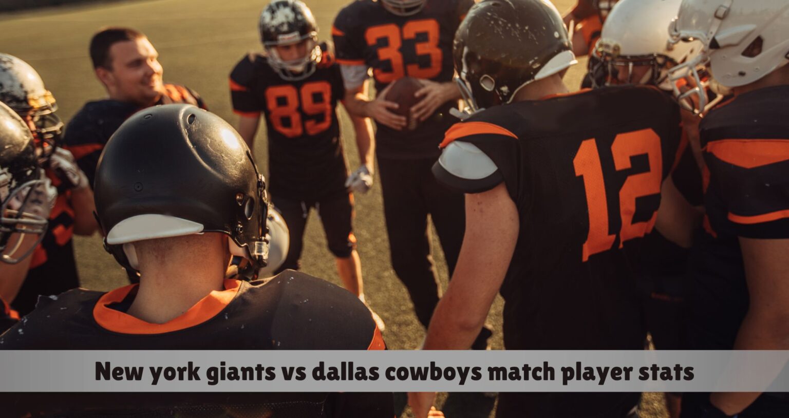 New York Giants vs Dallas Cowboys: Week 2 Game Recap & Stats